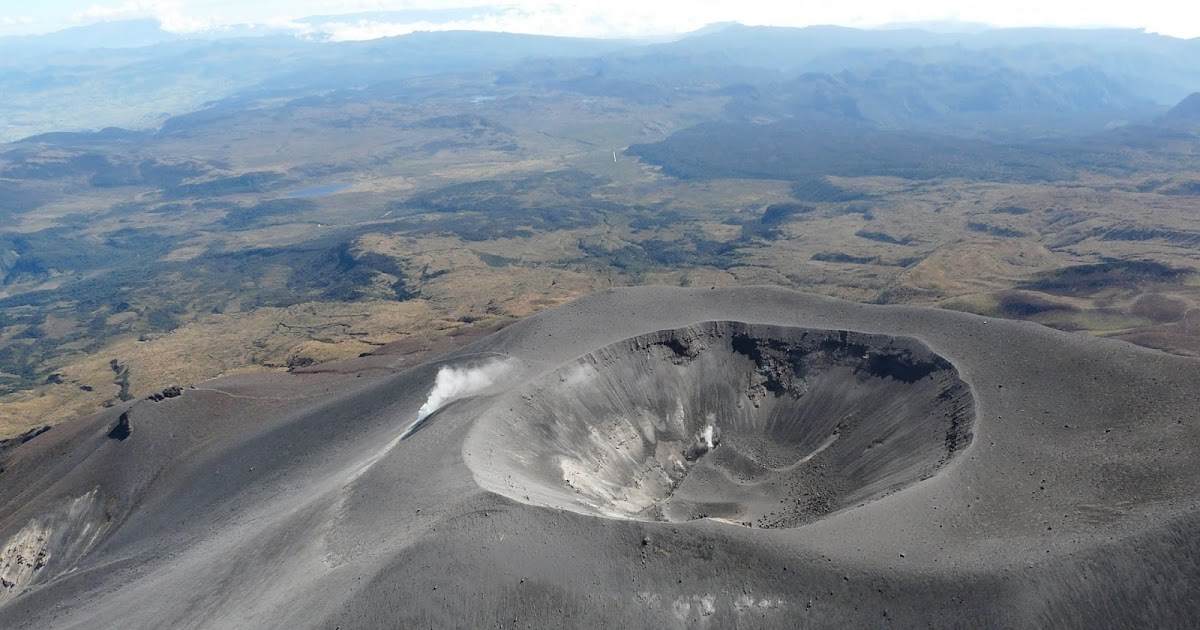 Majestuoso, Volcán Puracé.