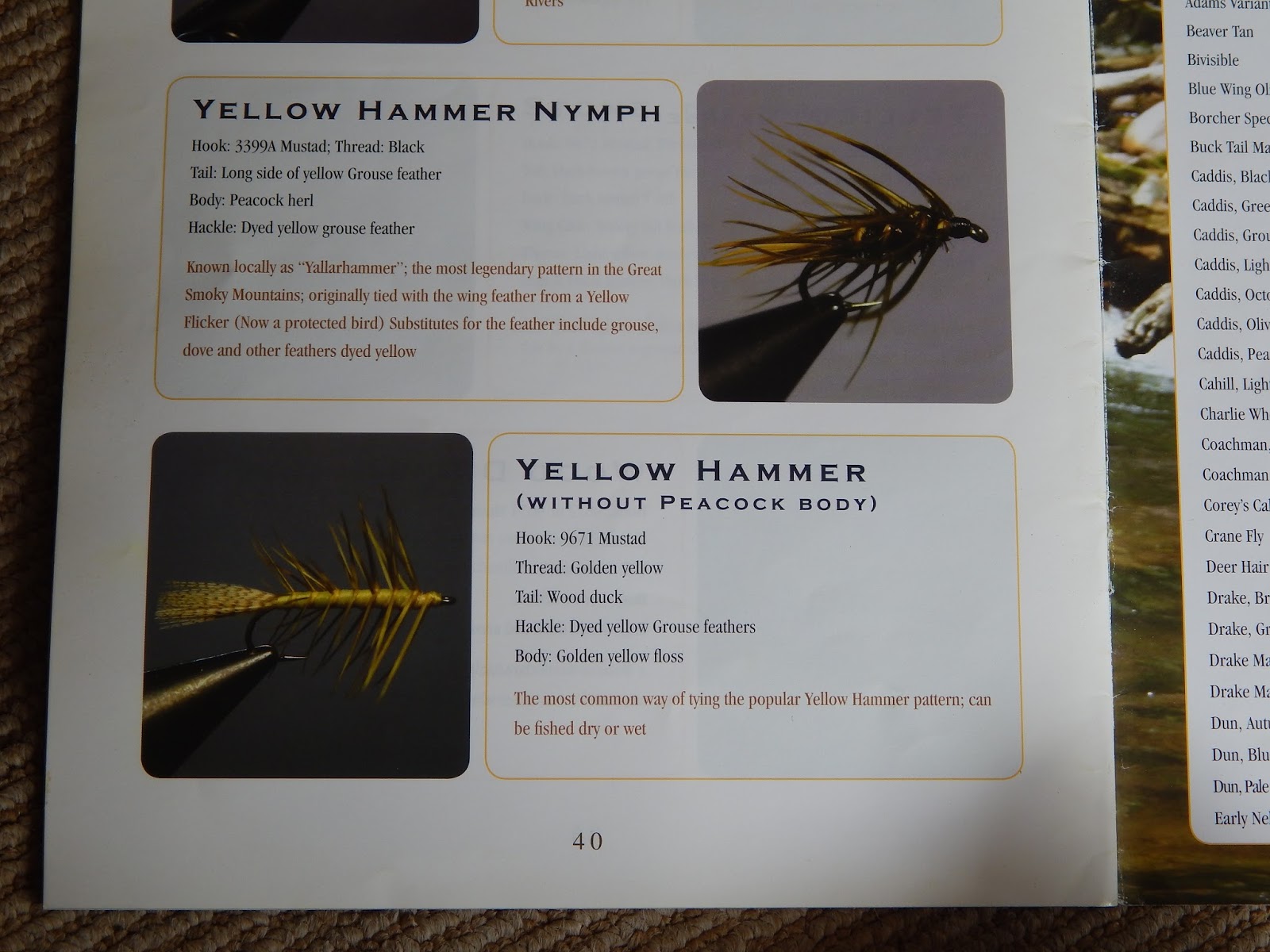 Small Stream Reflections: The "Yellowhammer"