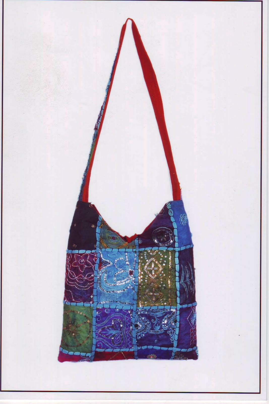 Paramhandicrafts: Patchwork bags and purses