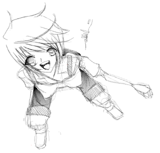 Advanced Manga Drawing: hight perspective drawing