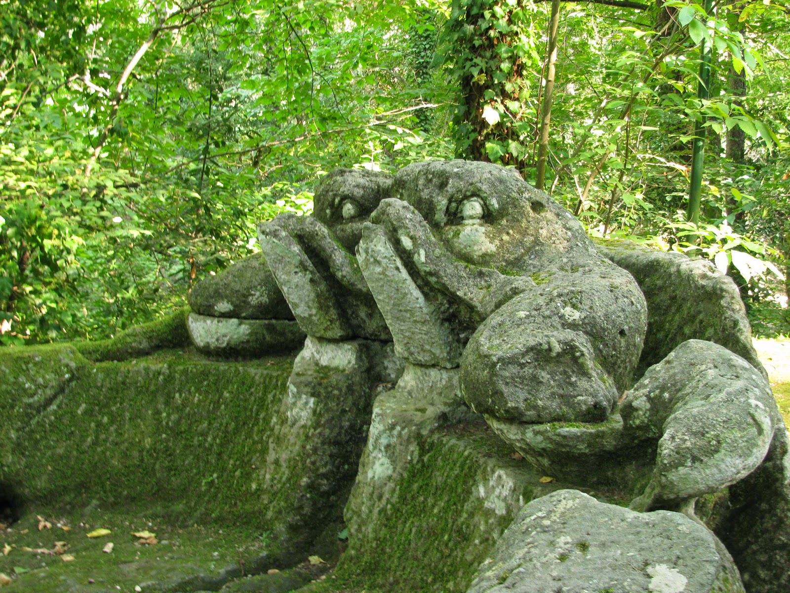 Italy: the Monster Park in Bomarzo