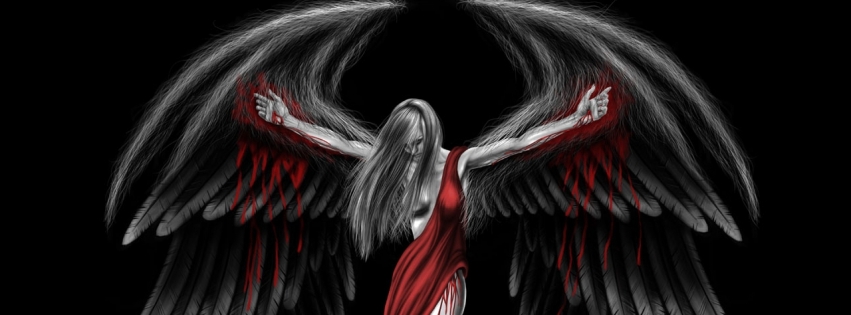 Dark Angel Facebook Covers - Học tiếng nhật, java và mọi thứ