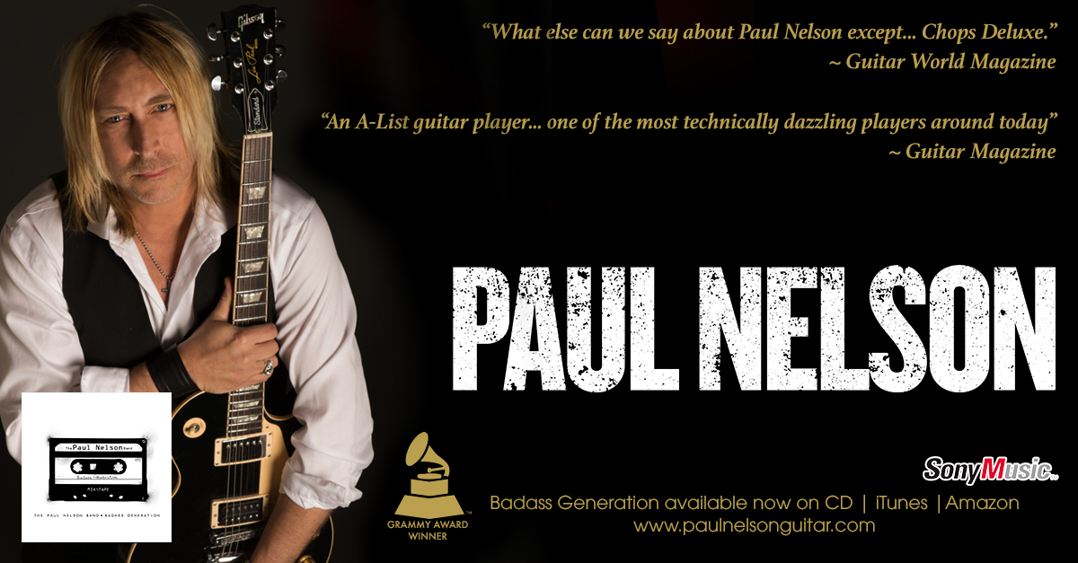 Interviewing The Legends: PAUL NELSON GRAMMY AWARD WINNING GUITARIST ...