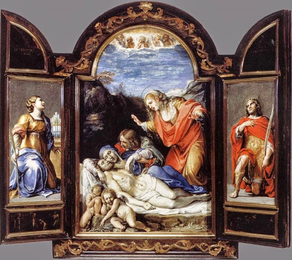 Paintings by Annibale Carracci | Baroque Era painter (1560-1609)