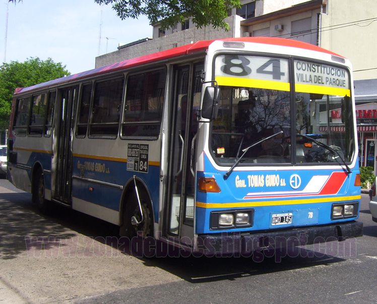 Colectibus - Zona de Buses: LINEA 84