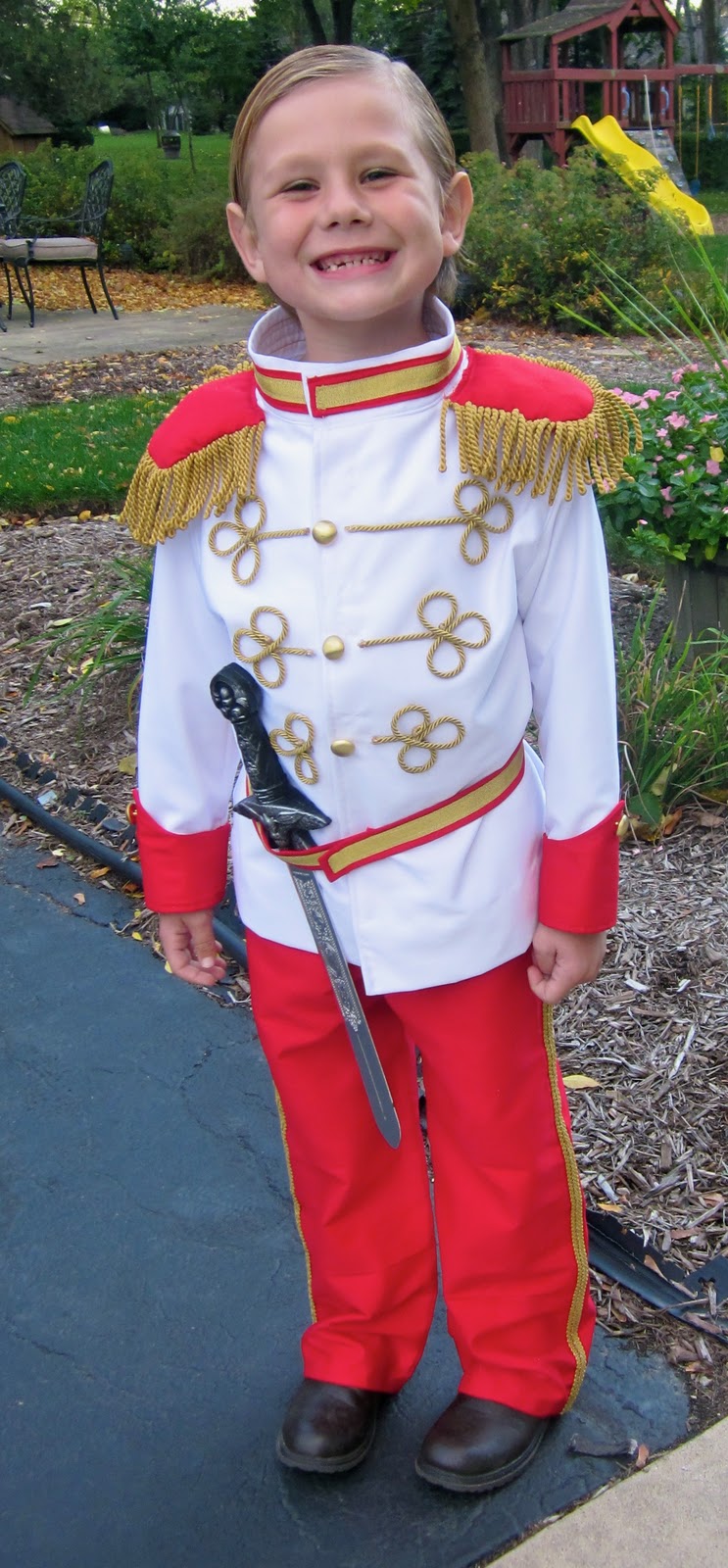Homemade Prince Charming Costume