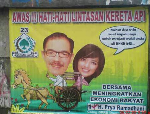 Iklan Poster Caleg Lucu Paling Unik