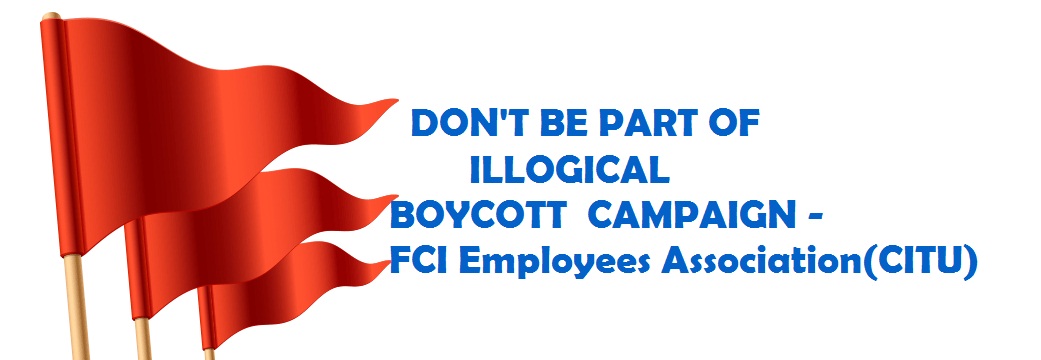 FCI Employees Association (CITU): November 2018