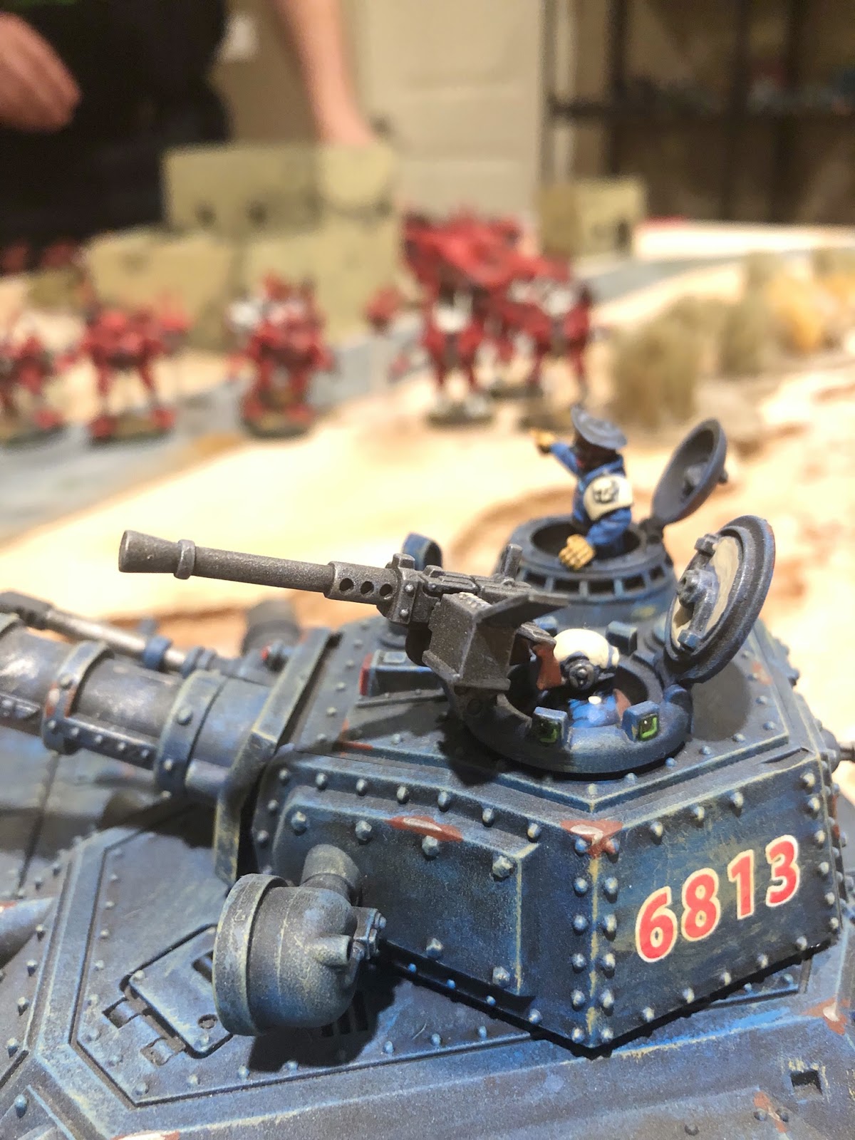 Fawcett Avenue Conscripts: Death of a Baneblade - 40k 8th Edition ...