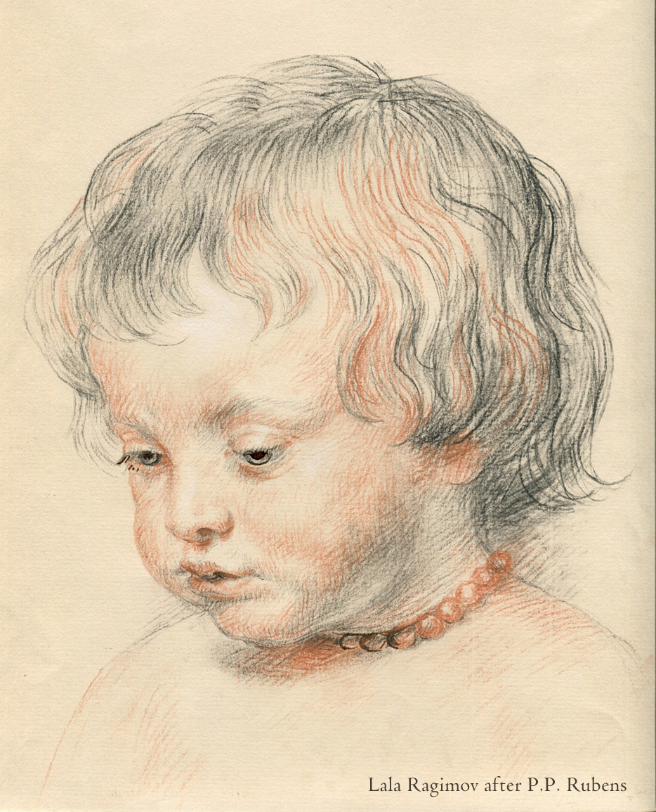 Lala Ragimov Art Blog: Copying a Rubens drawing