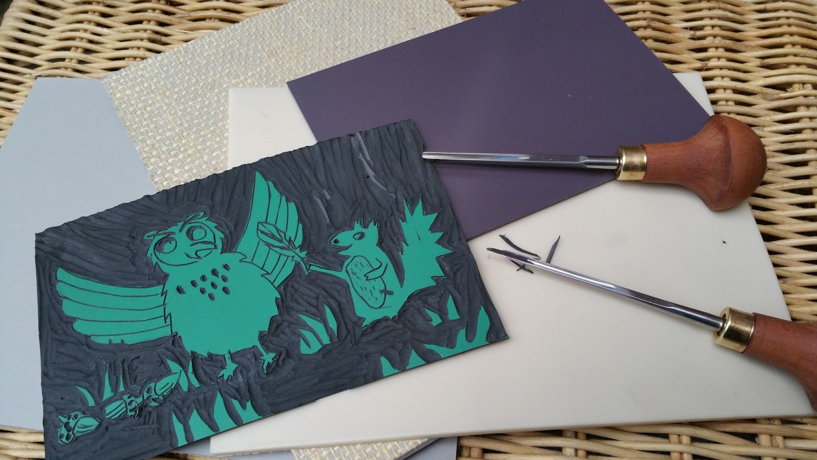 Picture Book Den: Looking at illustration: traditional printmaking in ...