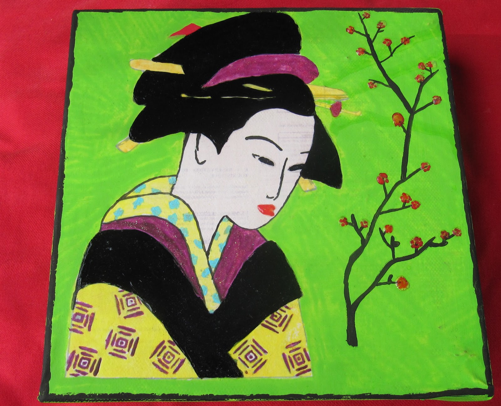 je les appelle .."mes petits bricolages": Tableau facile