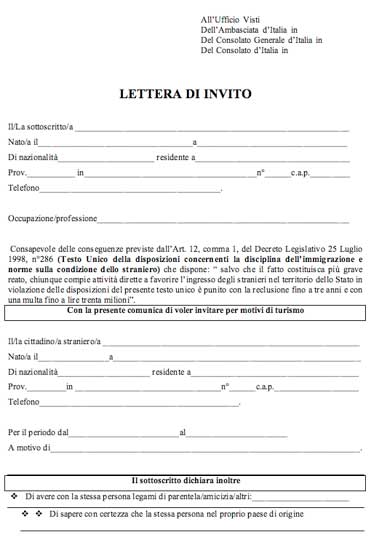 Caffè e Cioccolato: Lettera d'invito