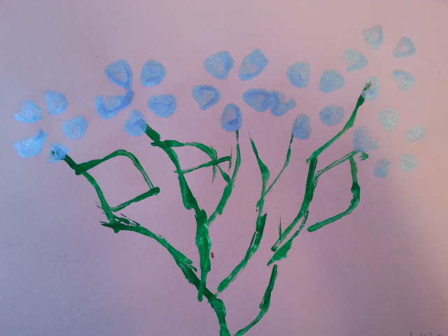 a faithful attempt: Printmaking Flowers