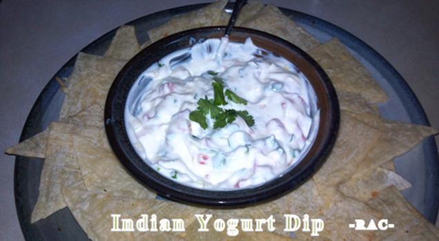 Rebecca's Amazing Creations: Indian Yogurt Dip