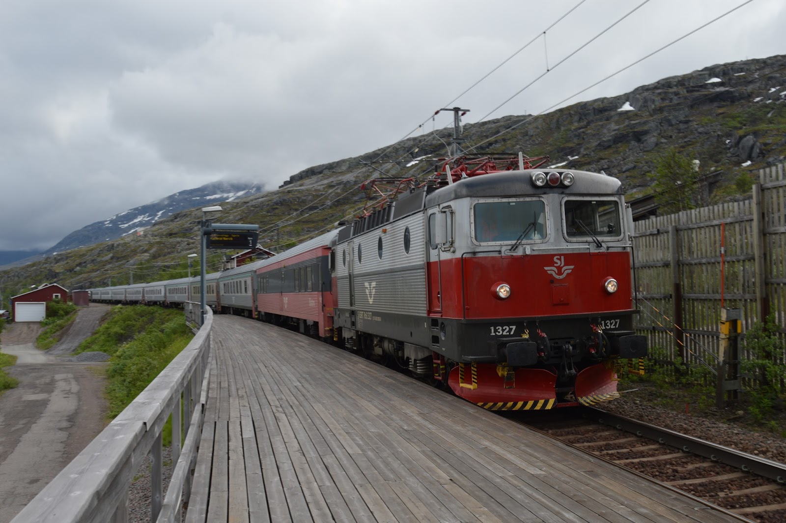 Trains and other things: North of Sweden: Malmbanan