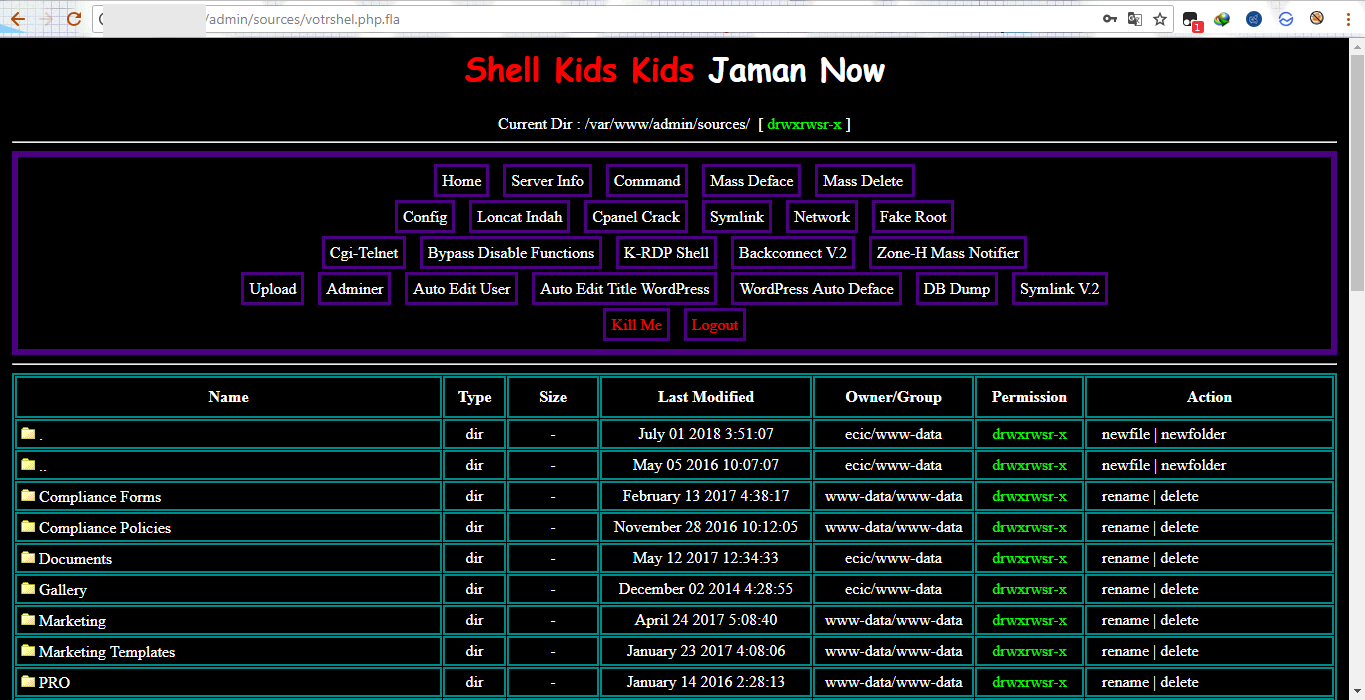 Deface Dengan Responsive File Manager (RFM) - Adewakun