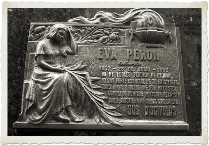 Sleeping Gardens: Eva Peron ~ 60th Anniversary