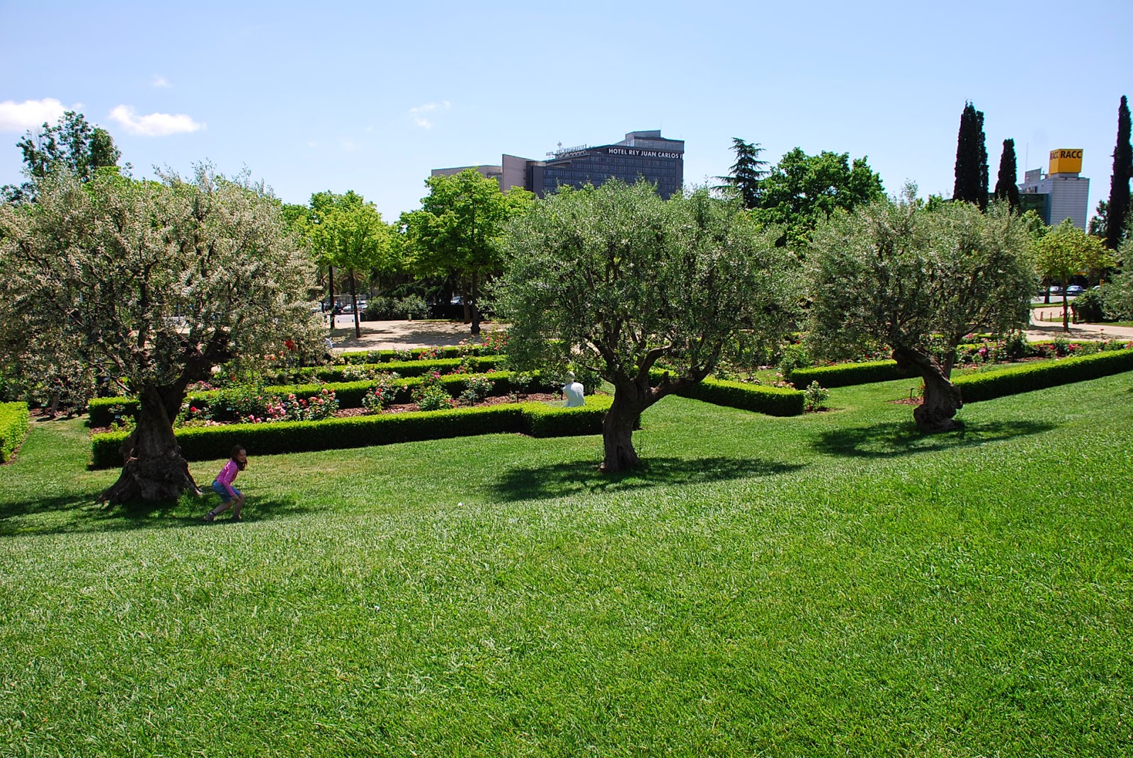 Pequeña montaña (senderismo en familia): Parque Cervantes