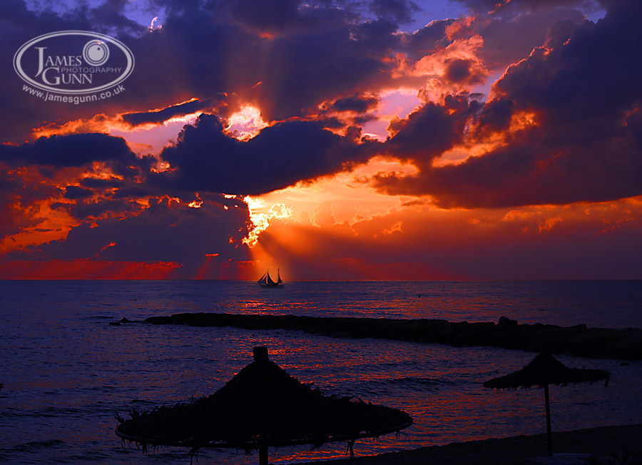 James Gunn Photography: Cyprus sunset