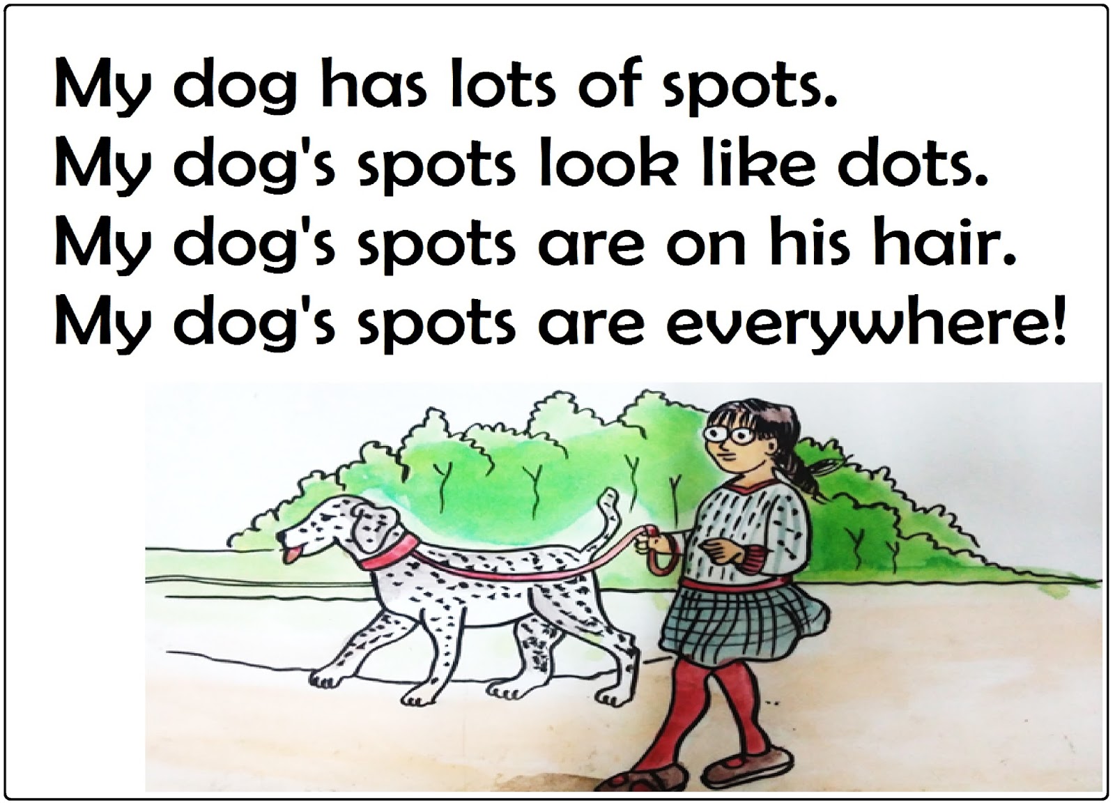 1° A B C - SAINT GEORGE: Poem -Lettter Oo