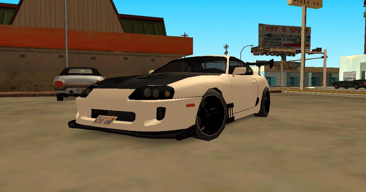 GTA SA LowPoly Mods: Toyota Supra Mark IV (No Tuneable)