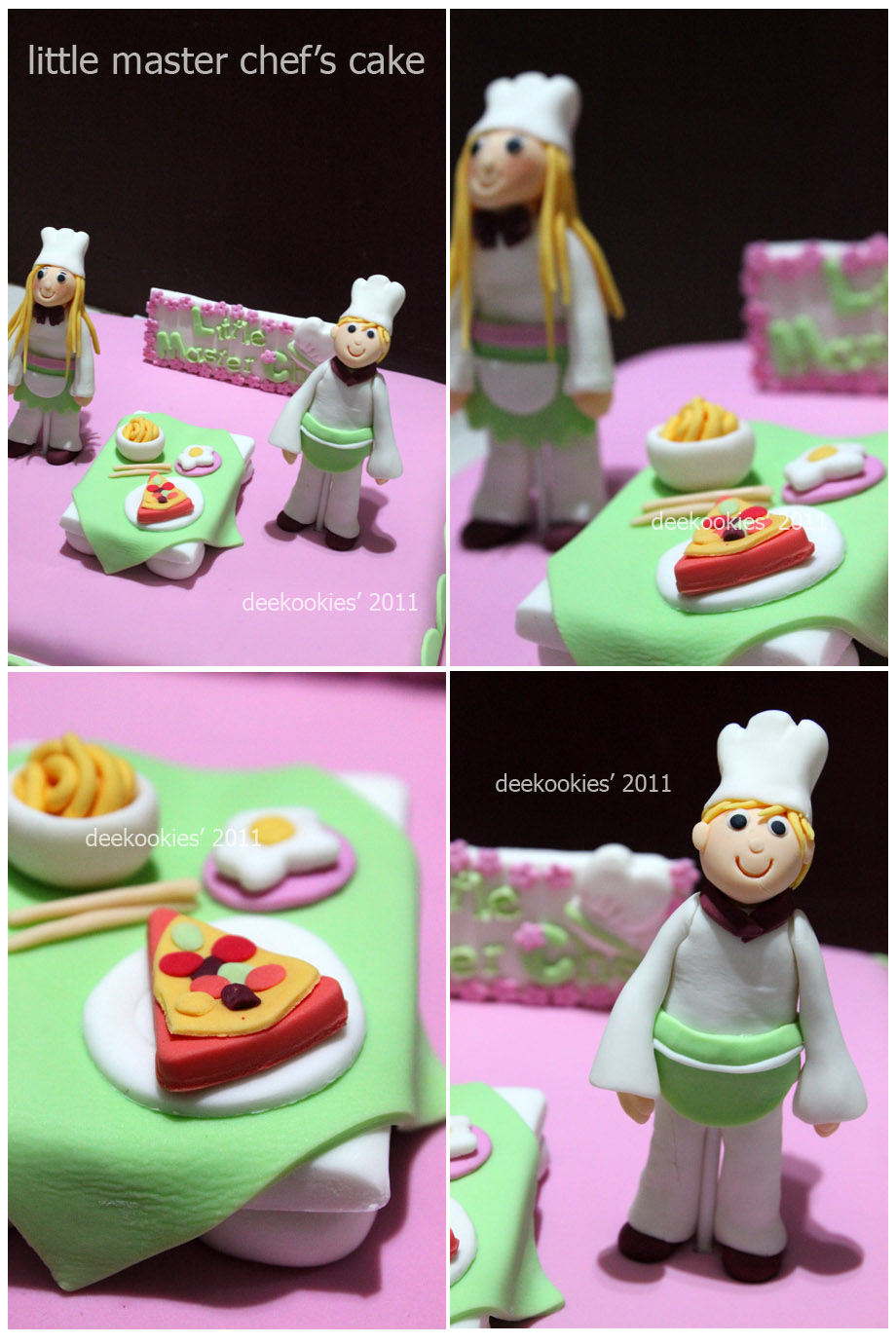 deekookies: ' little master chef ' cakes