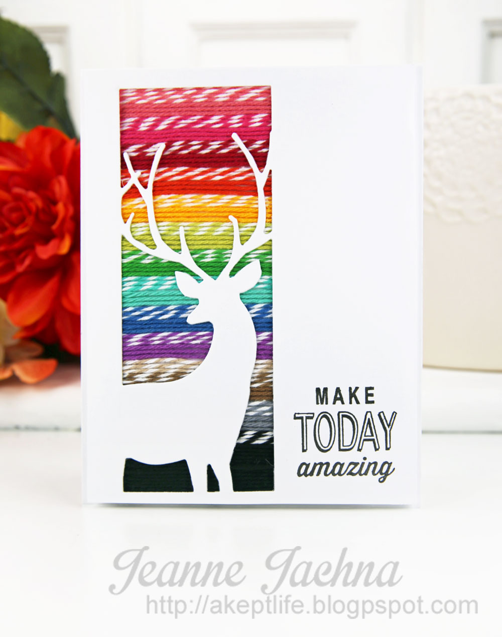 A Kept Life: Twinery Graceful Stag Collage