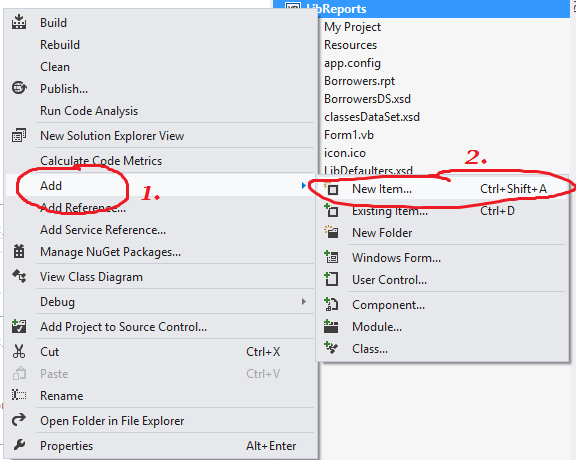 CREATING CRYSTAL REPORTS VB.NET 2012 STEP BY STEP - PART 2