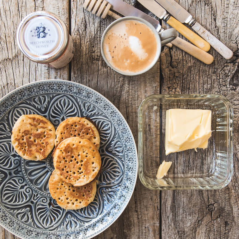 Milk and Honey: Sourdough Crumpets