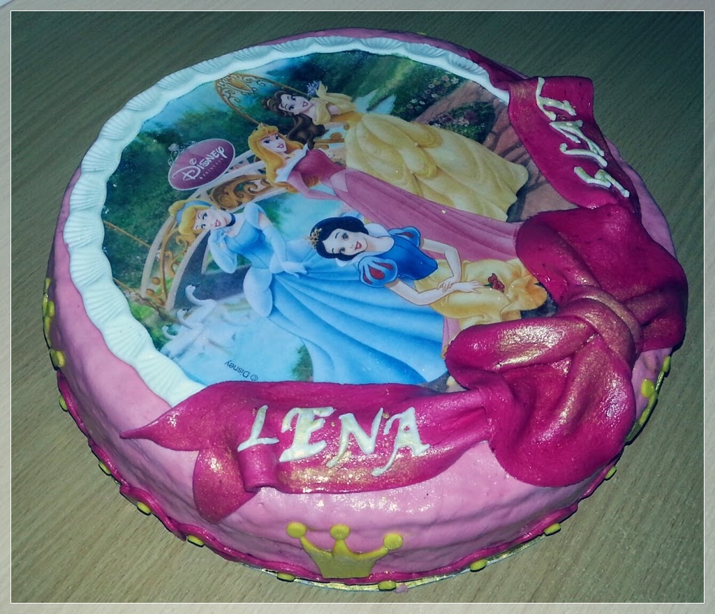 Słodki Zaułek: Tort Księżniczki Disney'a / Disney Princess Cake