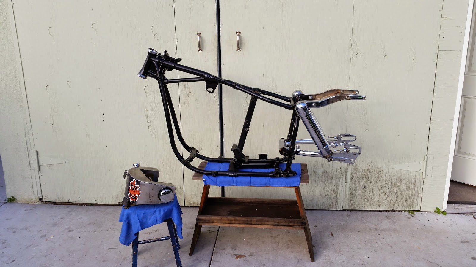 Born Loser: 64 Panhead Drop Seat Frame For Sale