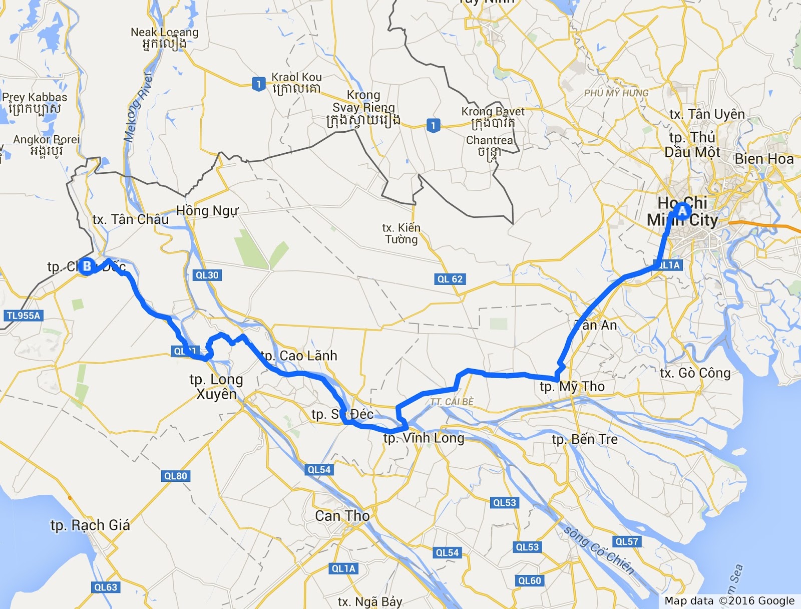 Du lịch Phượt Thành Phố Châu Đốc(Travel to the City of Chau Doc, An ...