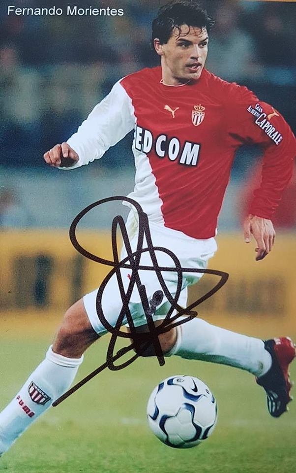 James Autographs: #214 Fernando Morientes