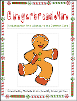 Inspired by Kindergarten: Gingerbread Unit