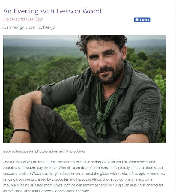 An Evening with Levison Wood