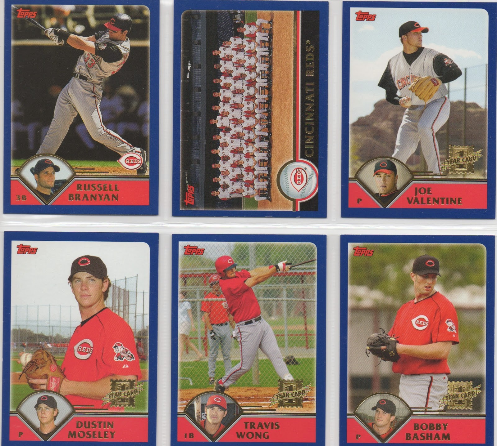 Cincinnati Reds Baseball Card Collector: 2003 Topps Cincinnati Reds ...