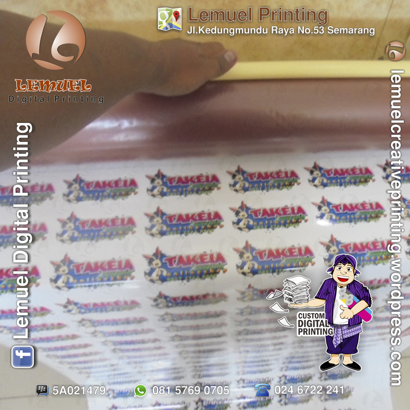 Custom Print Sticker Vinyl Transparant Dengan Desainmu Sendiri Custom Print Sticker Vinyl Transparant Dengan Desainmu Sendiri