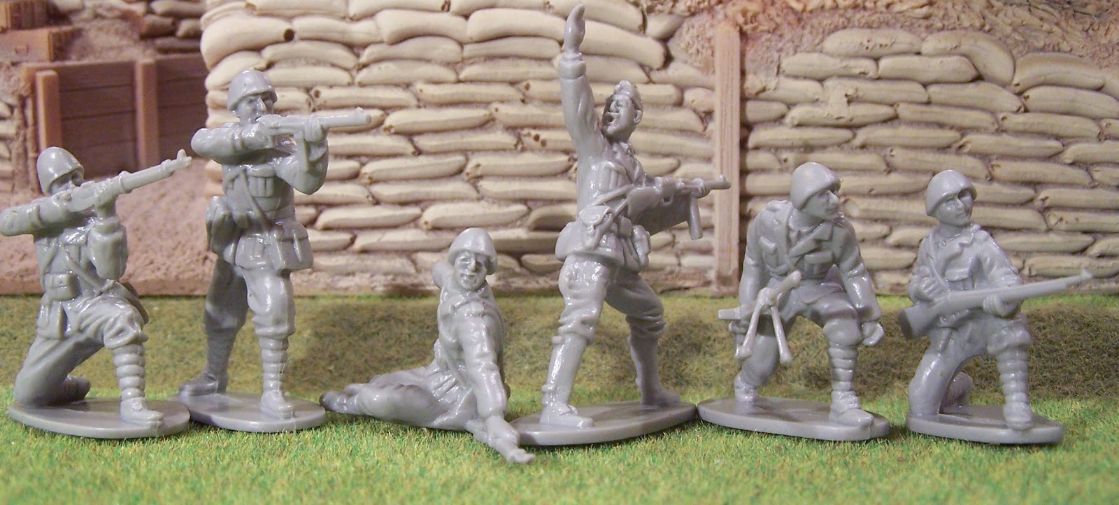 WWII Plastic Toy Soldiers: 2021
