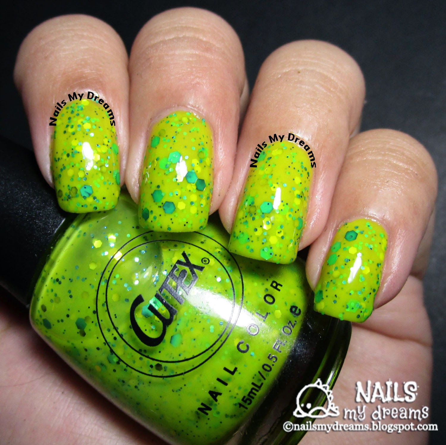 Nails My Dreams: Cutex Lime N' Licious Swatches!...