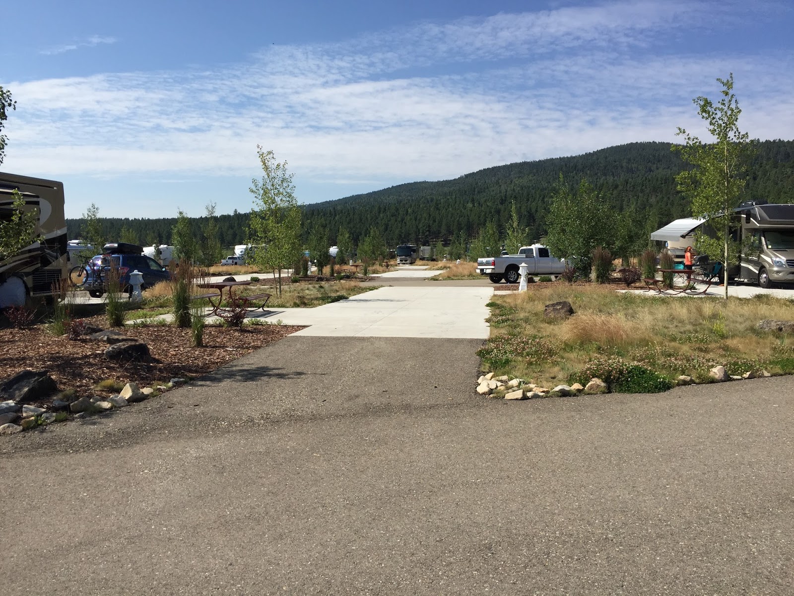 BLUE SKY AHEAD: Angel Fire RV Resort, Angel Fire, New Mexico