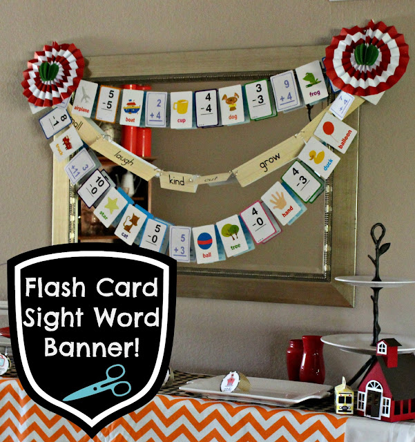 Kutz, Paper, Scissors: Flash Card and Sight Word Banners!!! Back to ...