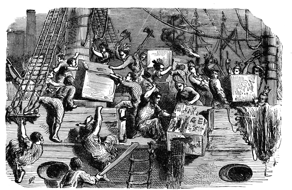 The American History: The Boston Tea Party