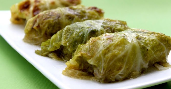 La cocina de Gibello: Rollitos de repollo con carne picada