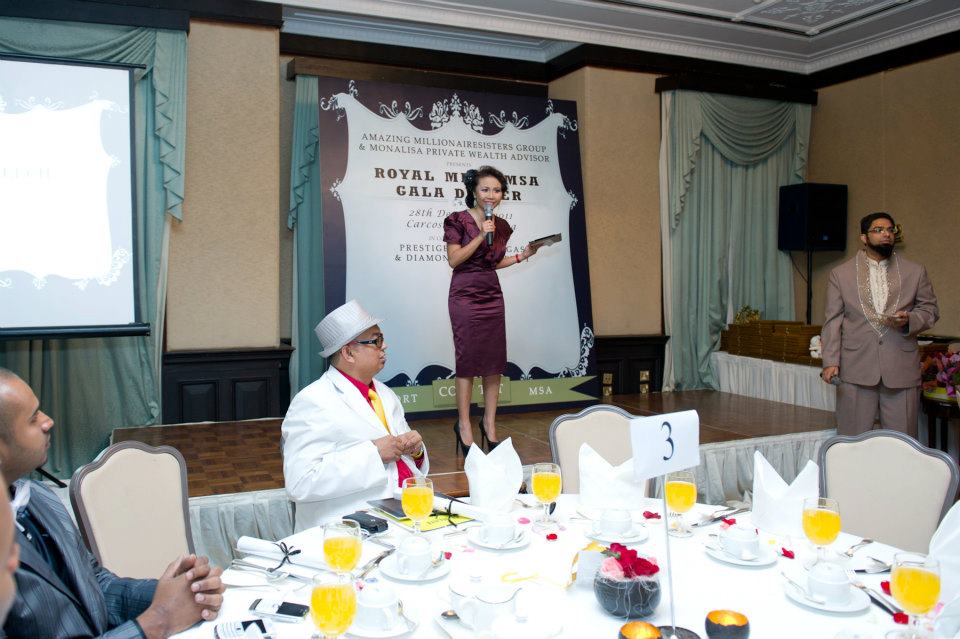 Royal MDRT MSA Gala Dinner 28th Dec 2011 At Carcosa Seri Negara ...