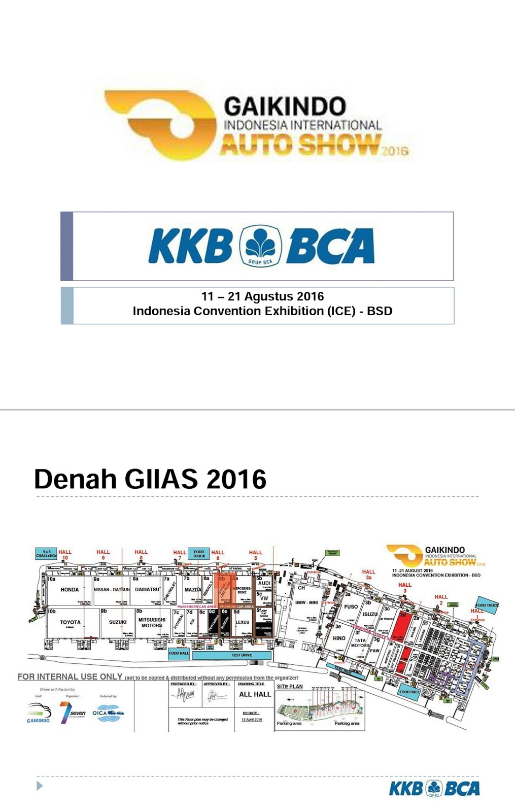 INSIDE - KKB BCA : Event Otomotif Terbesar se Asia Tenggara di gelar ...