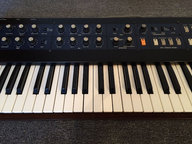 MATRIXSYNTH: Korg Polysix Analog Poly Synth SN 394984