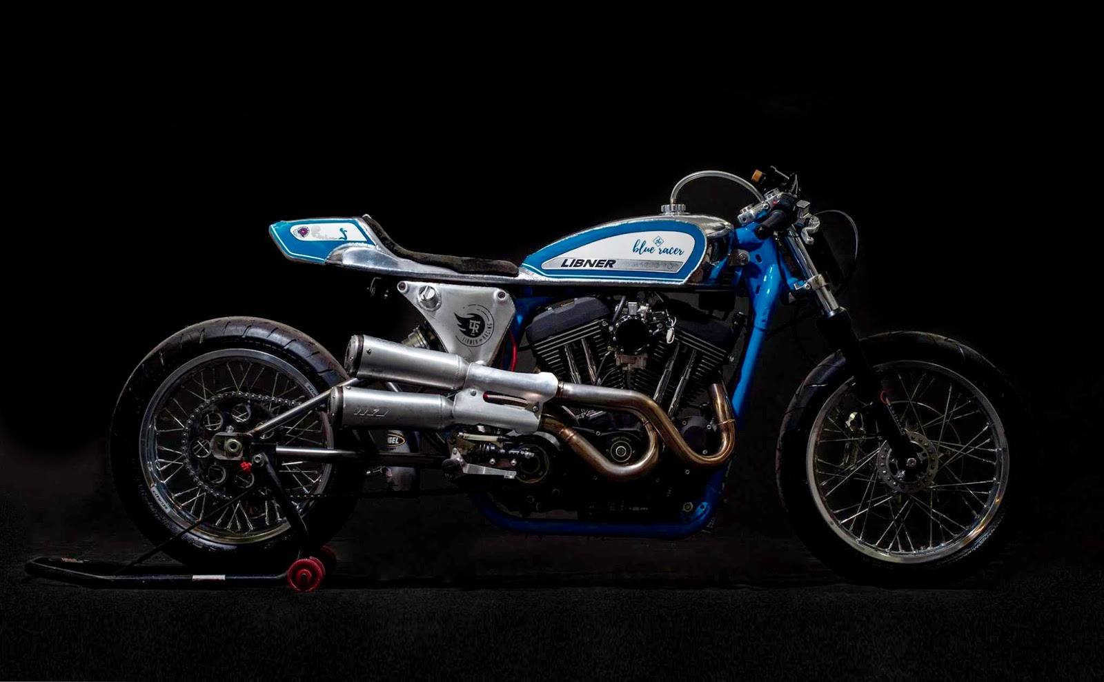 The Blue Racer - Inazuma café racer
