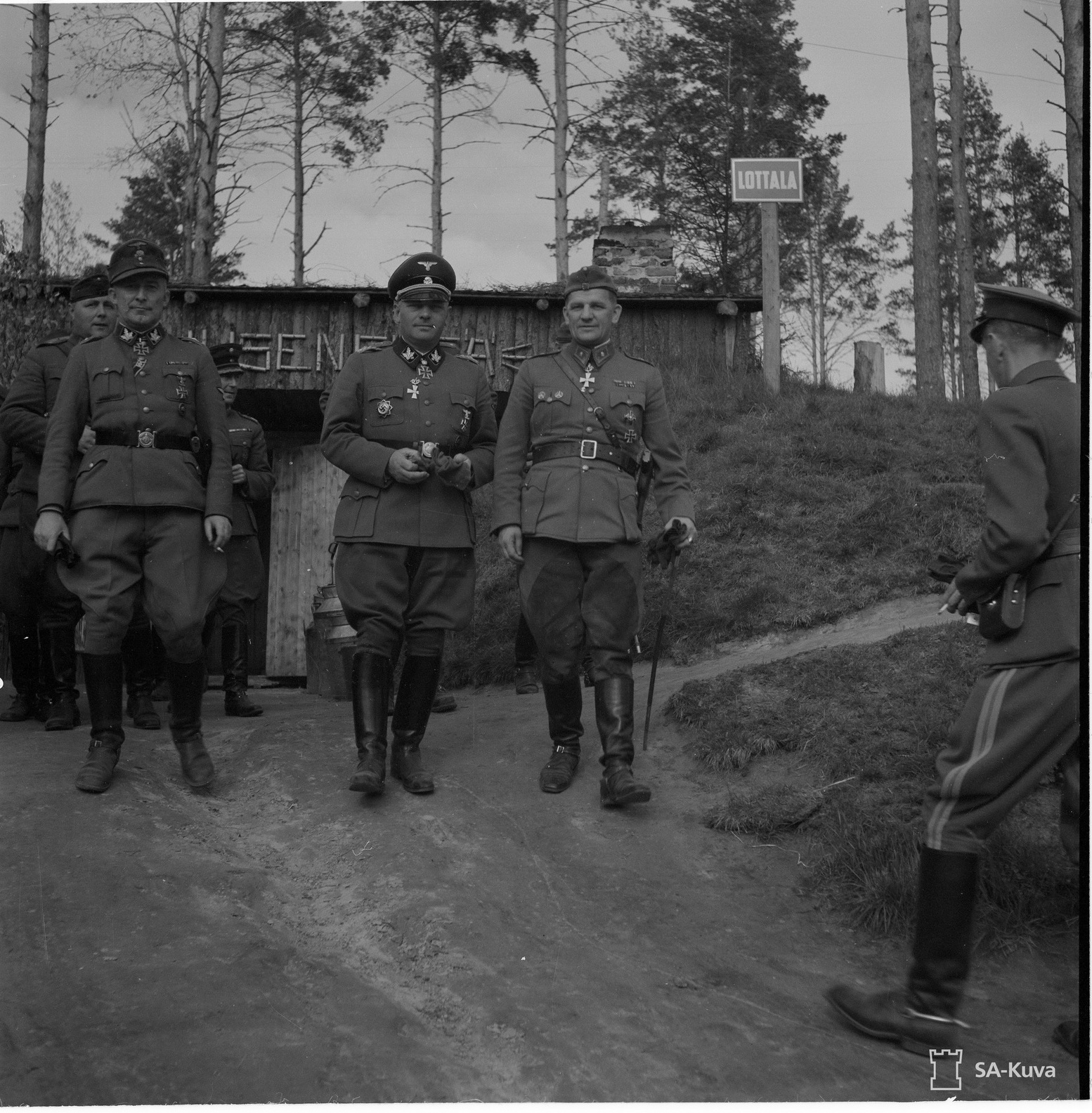 NAZI JERMAN: Foto Felix Steiner, Komandan Divisi SS Wiking