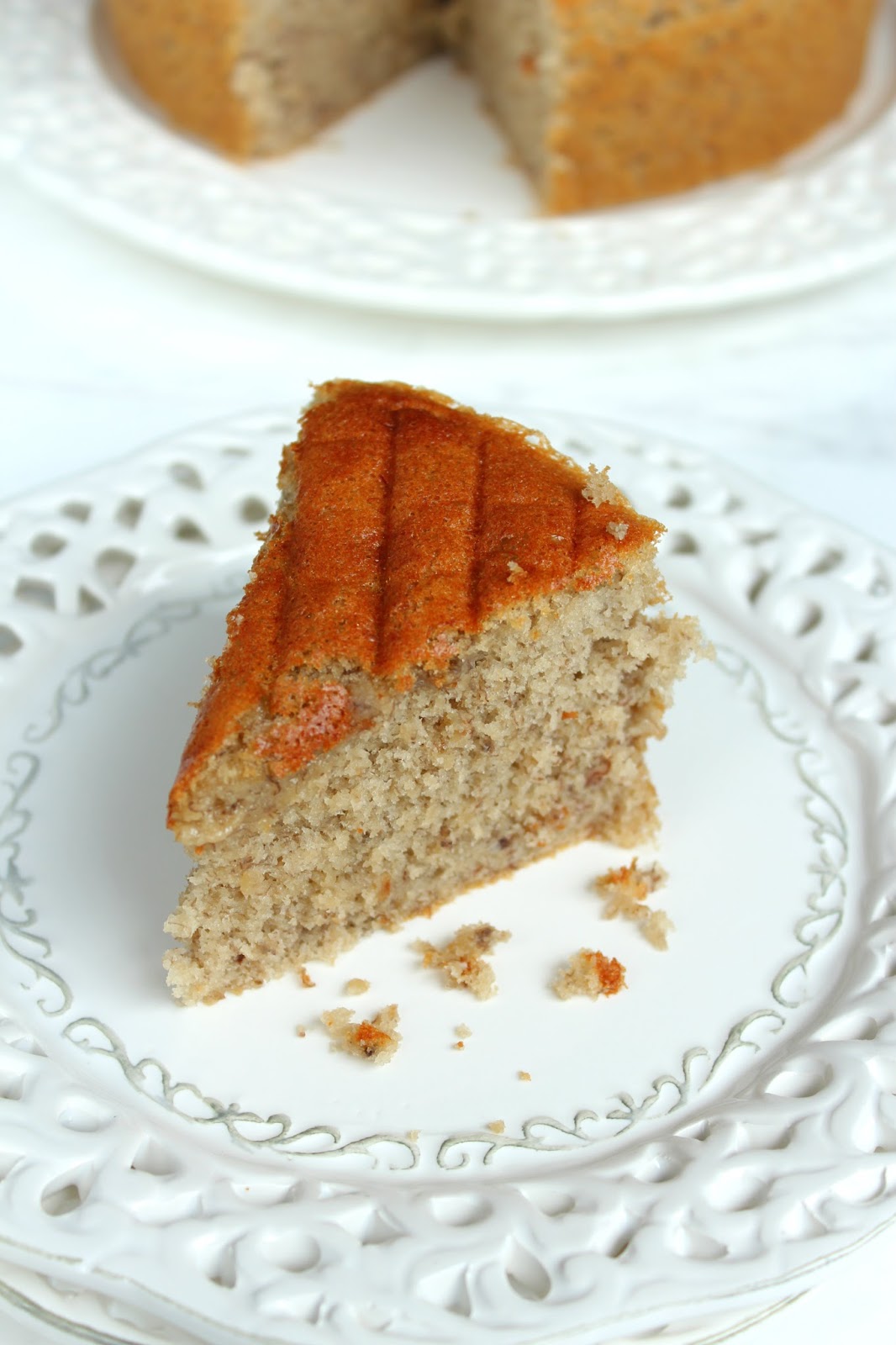 ac_cuisine_dairy: Banana Sponge Cake